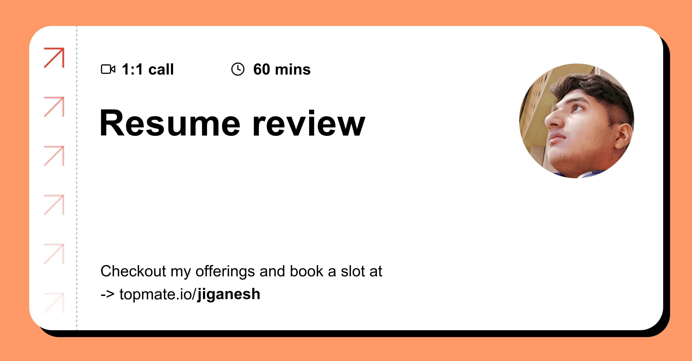 Resume review with Jiganesh Patil